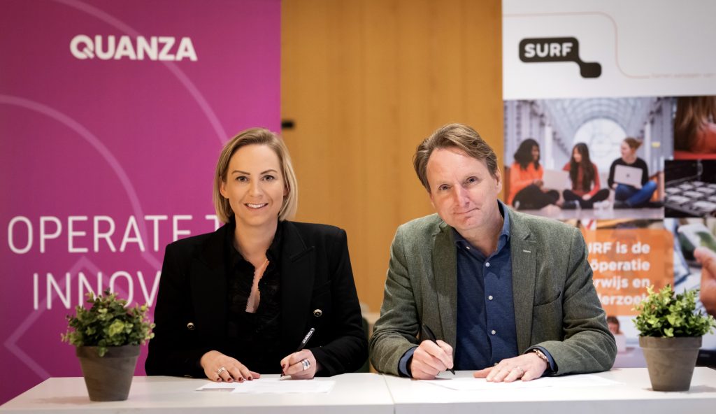 SURF en Quanza samen slagvaardiger en innovatiever in ...